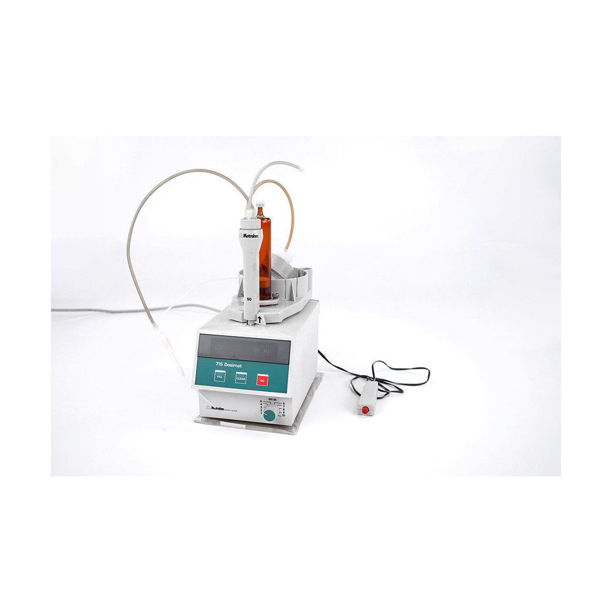 Metrohm 715 Dosimat w/ Keypad + 50 Exchange Unit 1.715.0020, 476,00