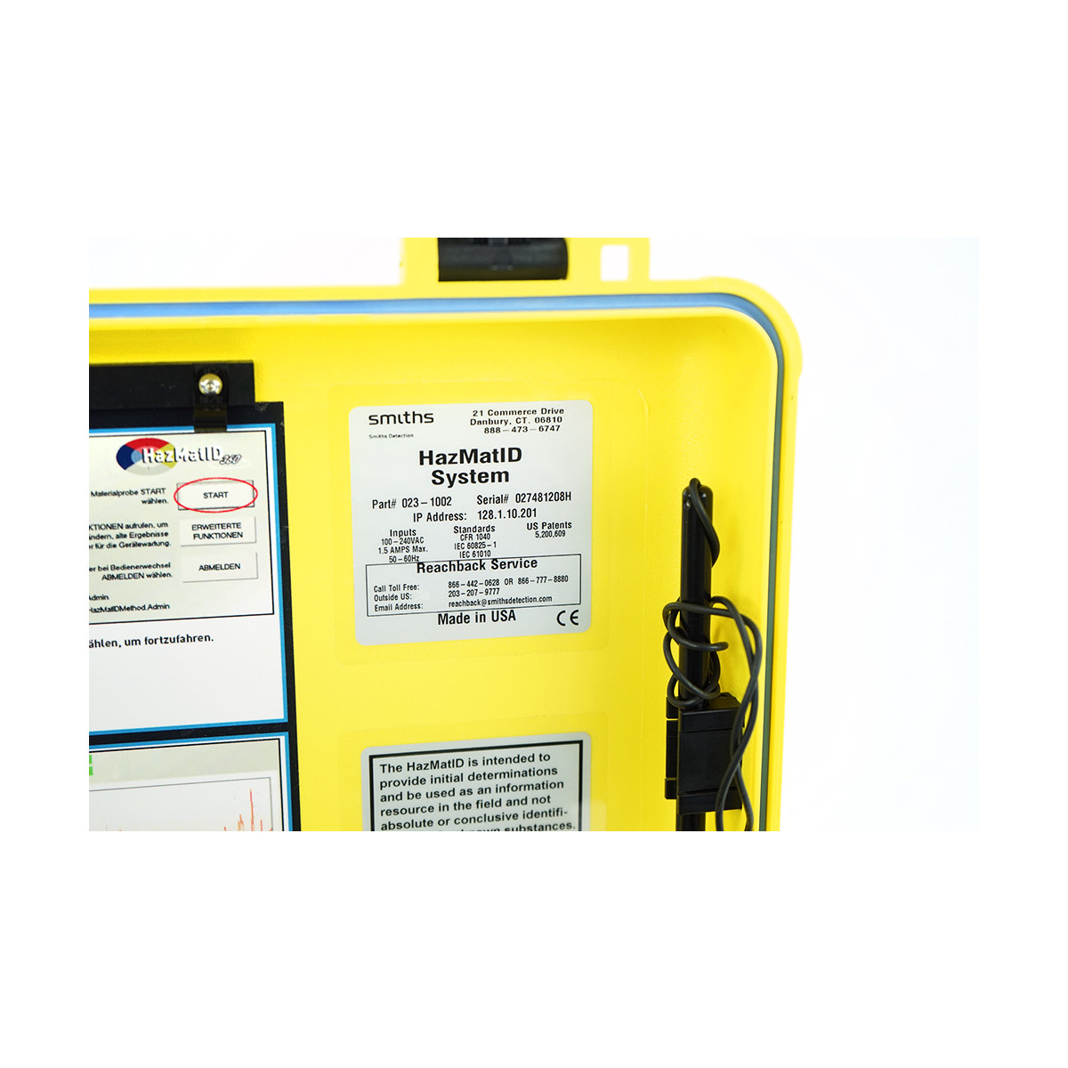 Smiths Detection HazMatID 360 FT-IR Spectrometry Analyzer Drug Solids ...