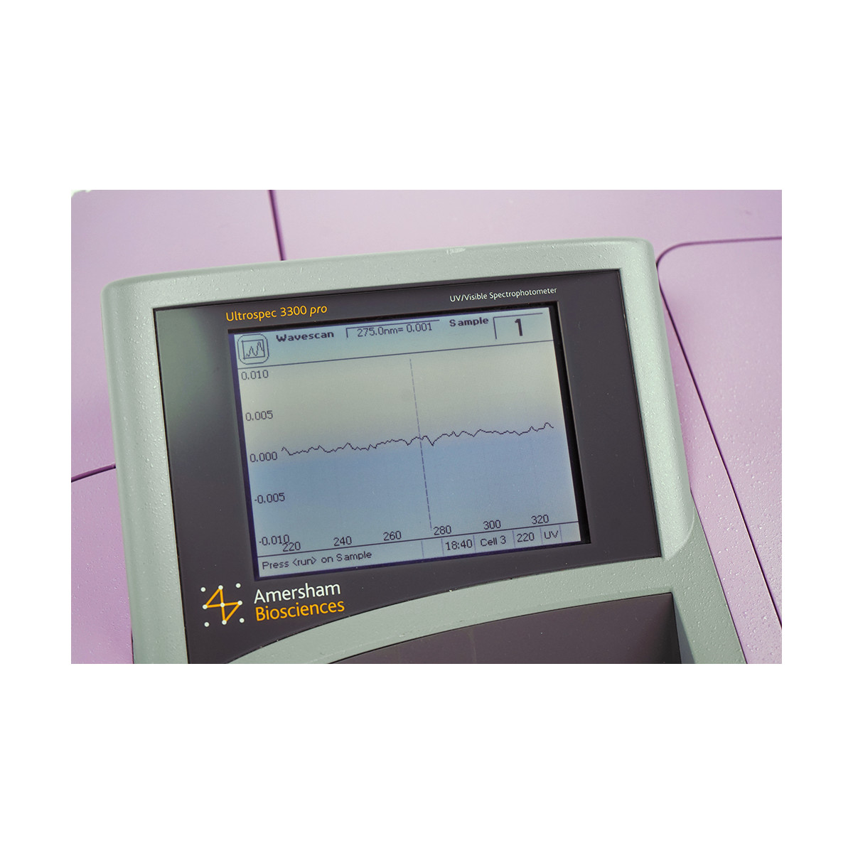 GE Amersham Ultrospec 3300pro UV/Vis Spectrophotometer Spektrometer 1 ...