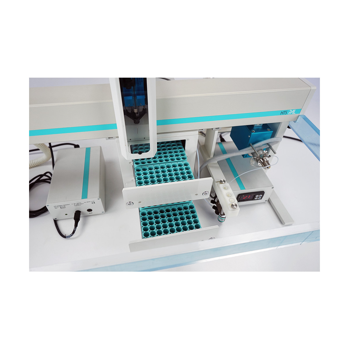 CTC HTS PAL LC Autosampler Cooled Stack 50ul Syringe Set Tray Holder ...