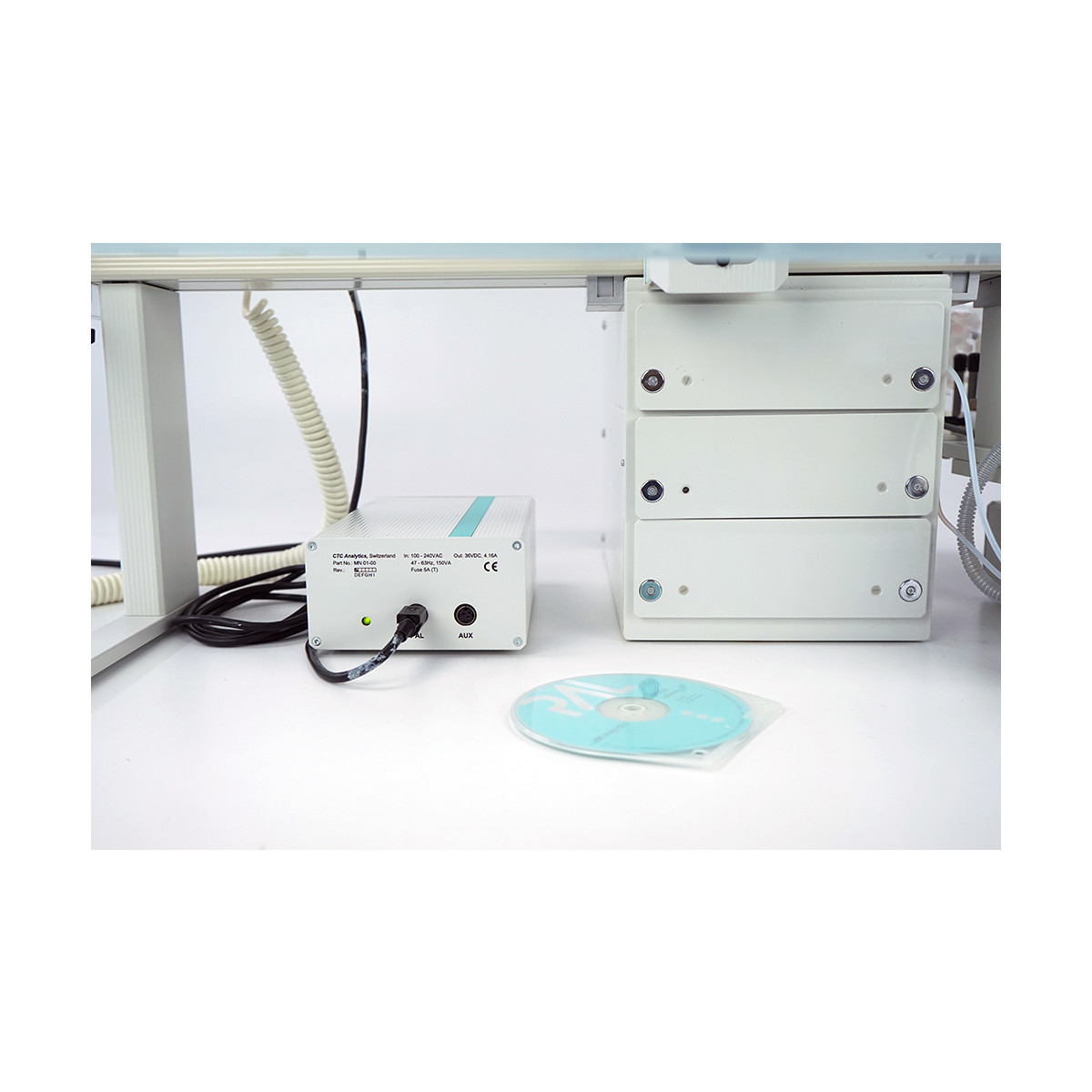 CTC HTS PAL LC Autosampler Cooled Stack 50ul Syringe Set Tray Holder ...