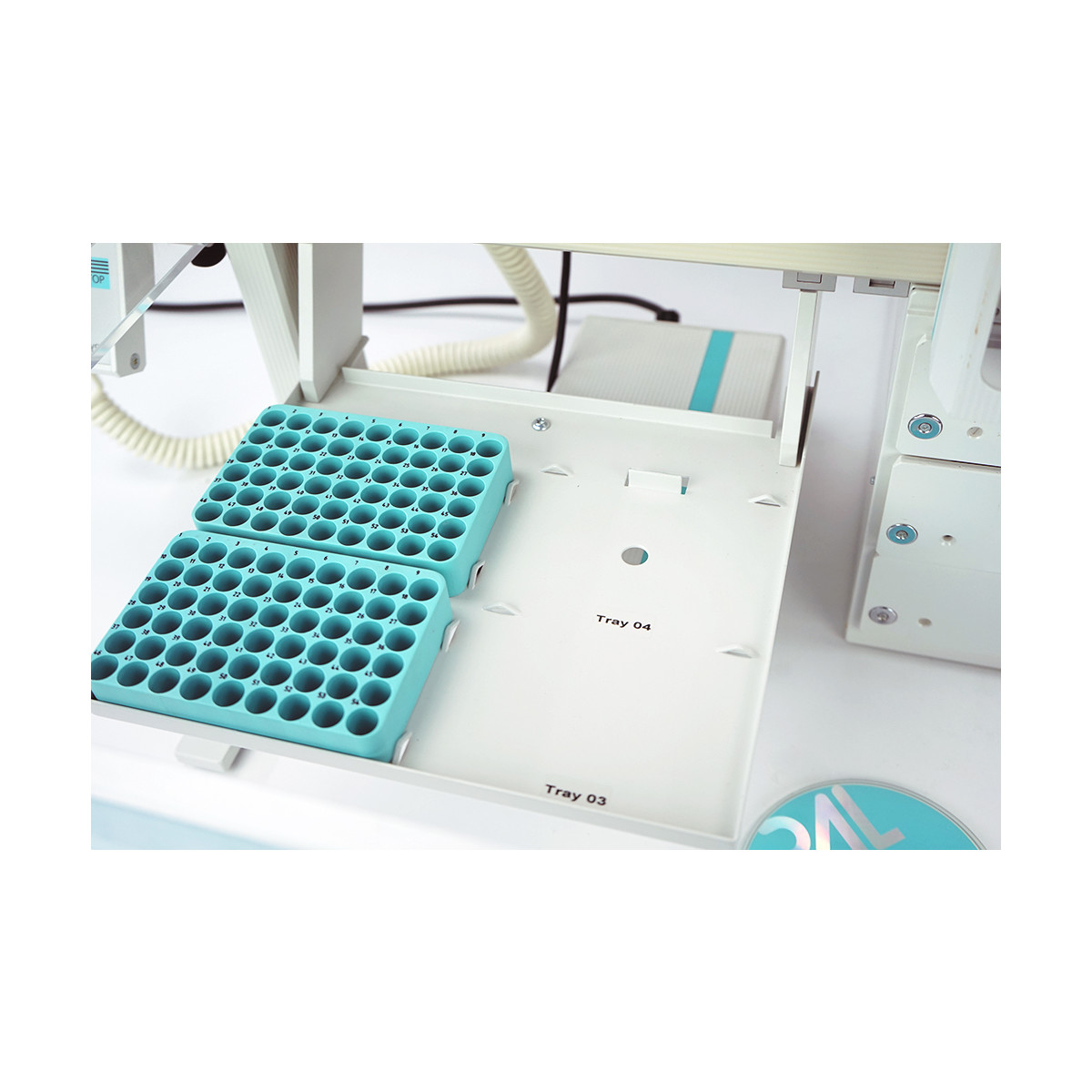 CTC HTS PAL LC Autosampler Cooled Stack 50ul Syringe Set Tray Holder ...