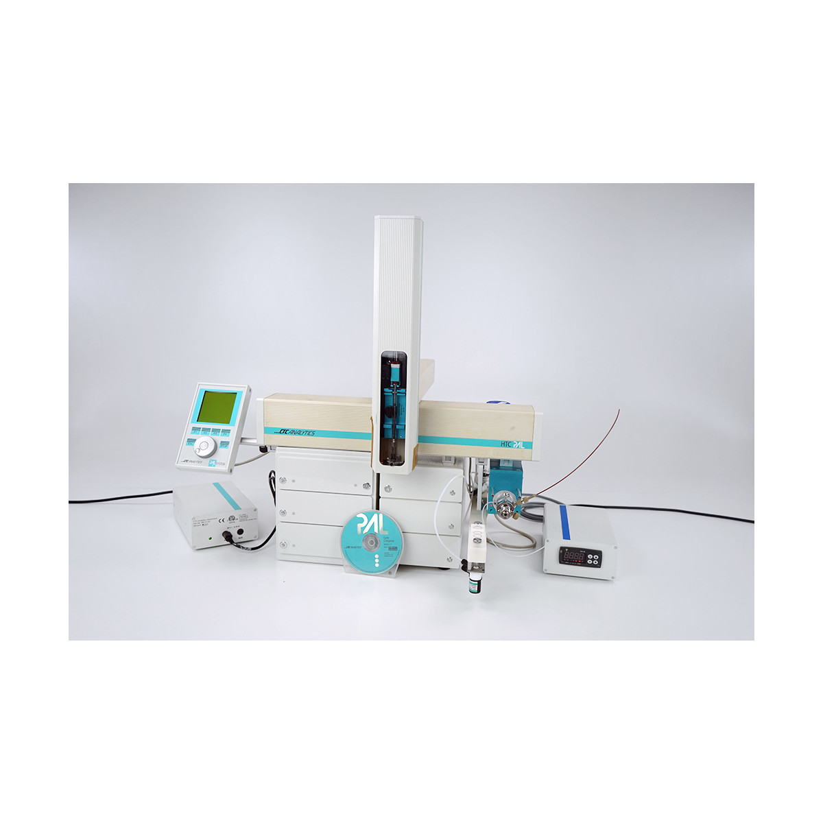CTC HTS PAL LC Autosampler Cooled Stack 50ul Syringe Set + Software L ...