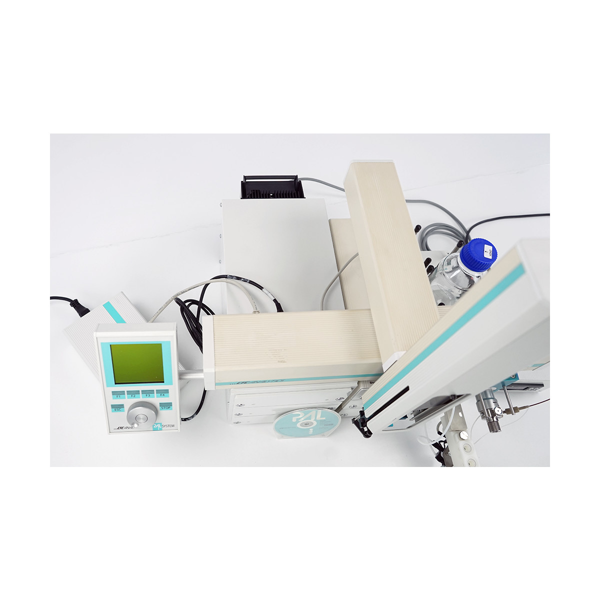 CTC HTS PAL LC Autosampler Cooled Stack 50ul Syringe Set + Software L ...