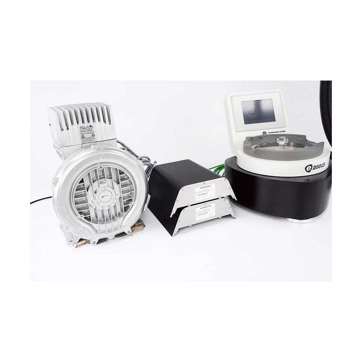 Hosokawa Alpine e200 LS Luftstrahlsieb Air Jet Sieve Set + Cyclone ...
