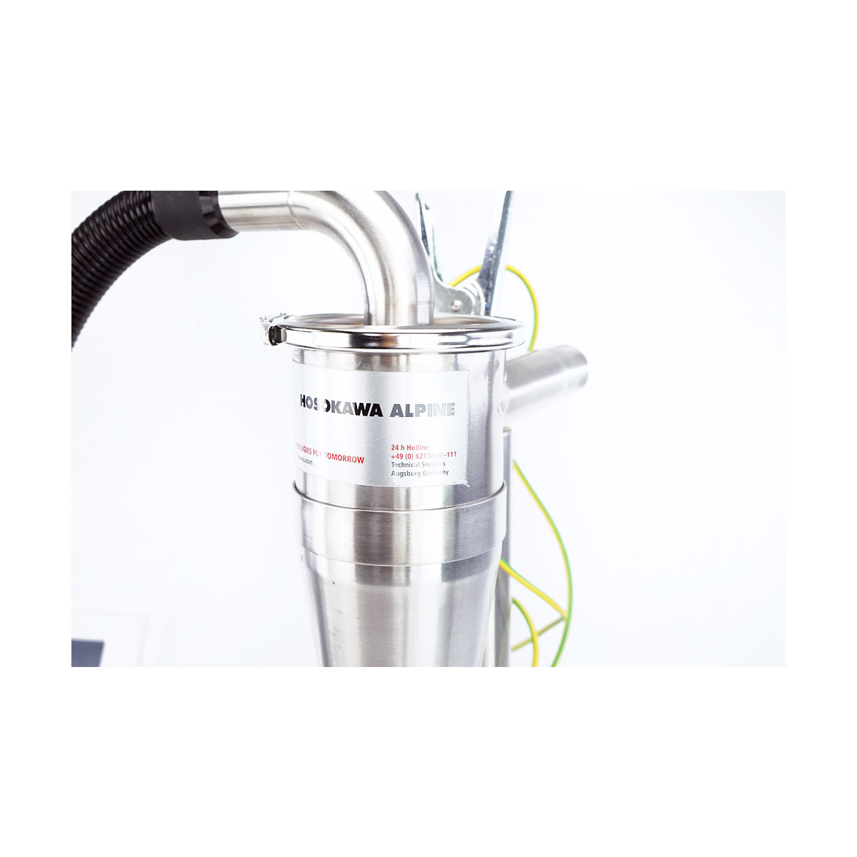Hosokawa Alpine e200 LS Luftstrahlsieb Air Jet Sieve Set + Cyclone ...