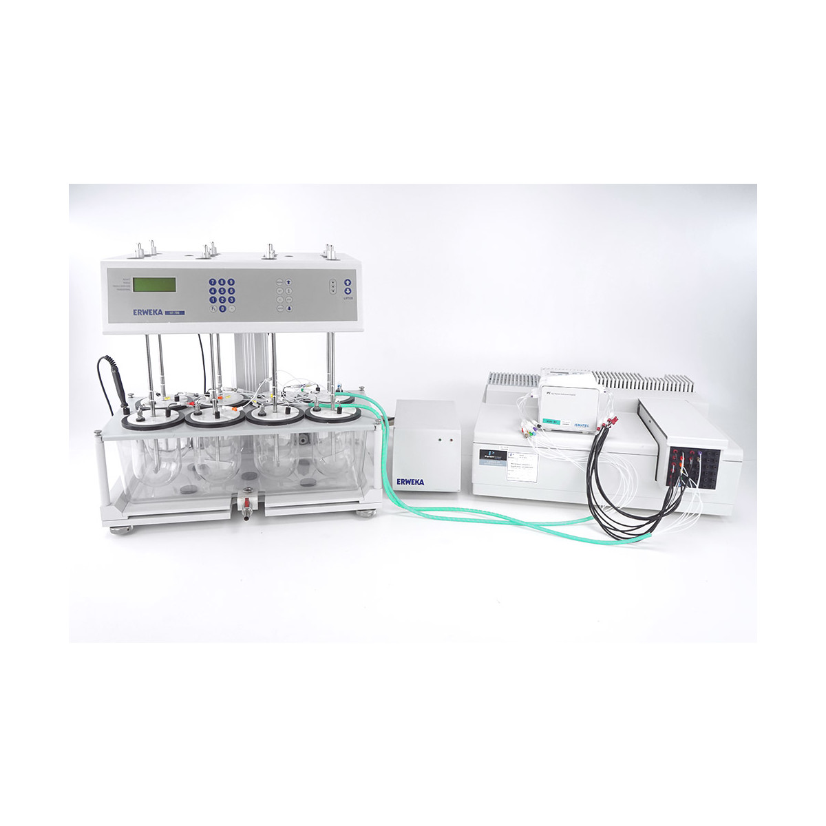 Erweka DT700 Dissolution Bath Perkin Elmer Lambda 25 online Spectrome ...