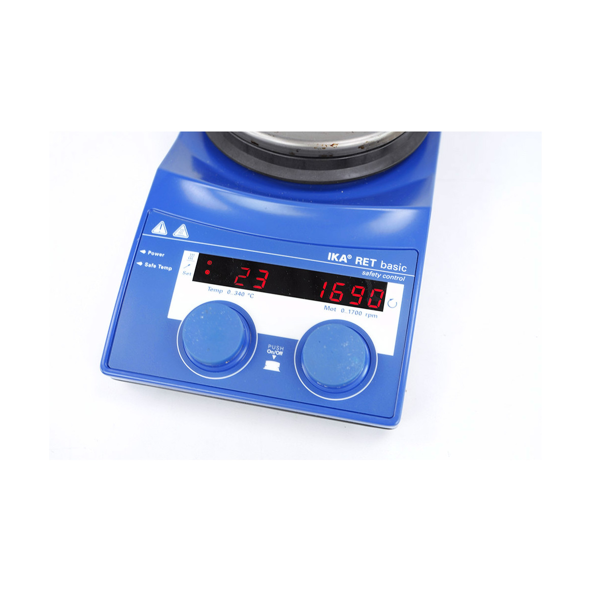 IKA RET Basic Heated Magnetic Stirrer Heizrührer Magnetrührer + PT100 ...