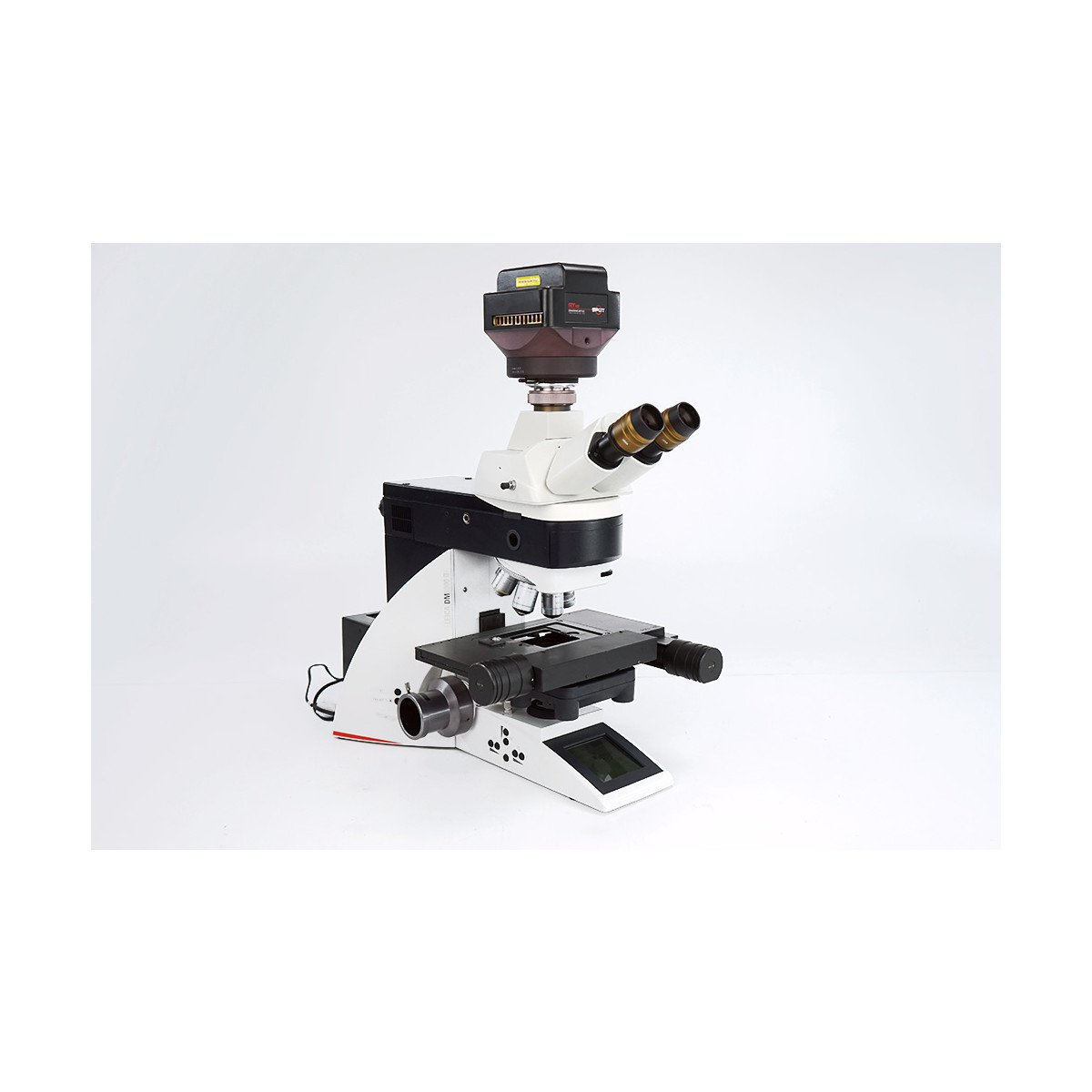 Leica DM5000 B Fluorescence Motorized Stage Microscope Spot RT Camera ...