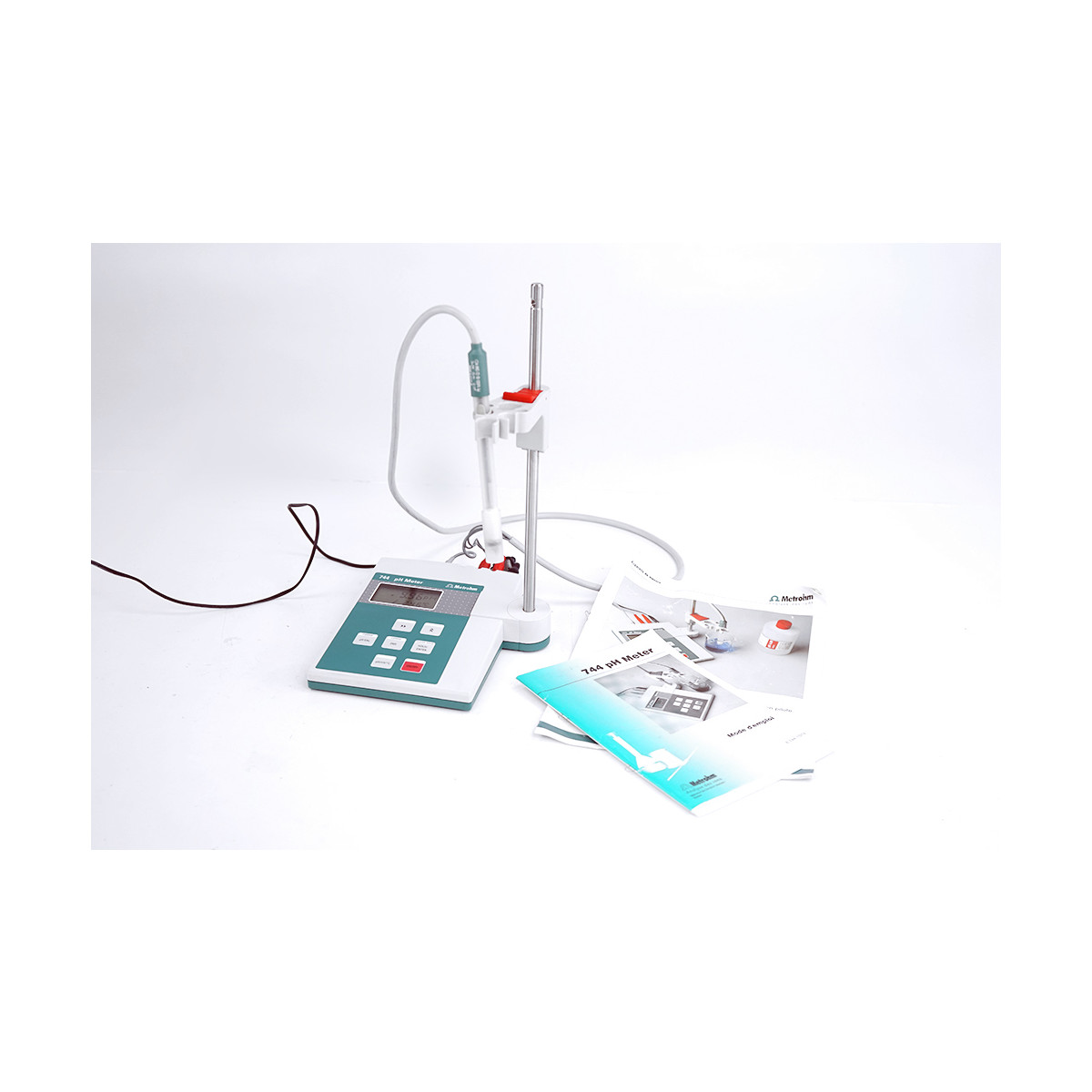 Metrohm 744 Ph Meter Messgerät + 6.0228.000 Solitrode PT1000, 476,00