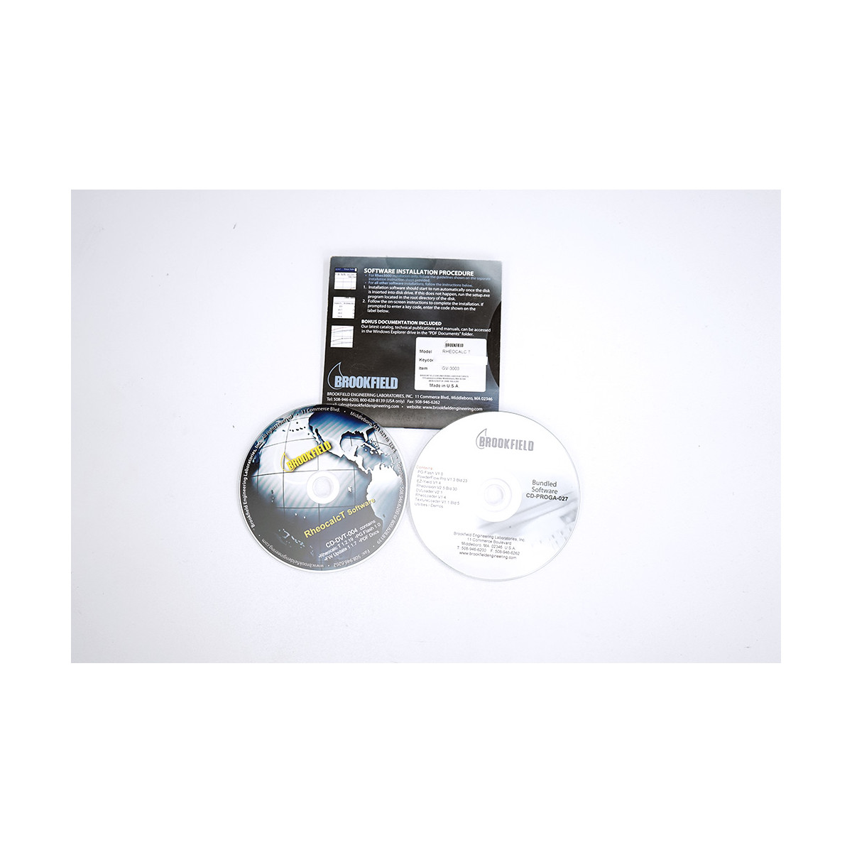 Brookfield Rheocalc T Software Rheovision Bundle GV-3003, 1.190,00