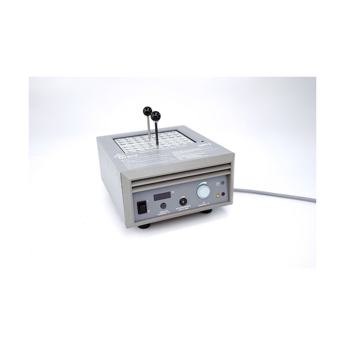 Grant QBT2 QB-10 QB-E1 24x10mm 24x1,5ml Tubes Heating Block Heizblock ...
