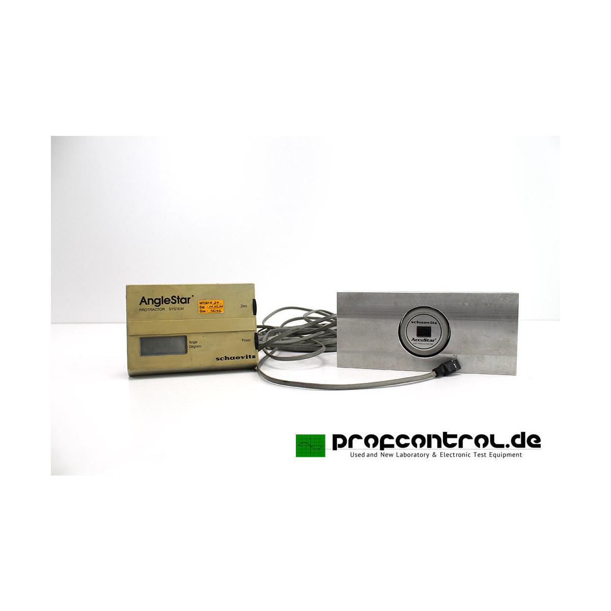 SCHAEVITZ AngleStar Protractor System Inclinometer + Display +/- 70 D ...
