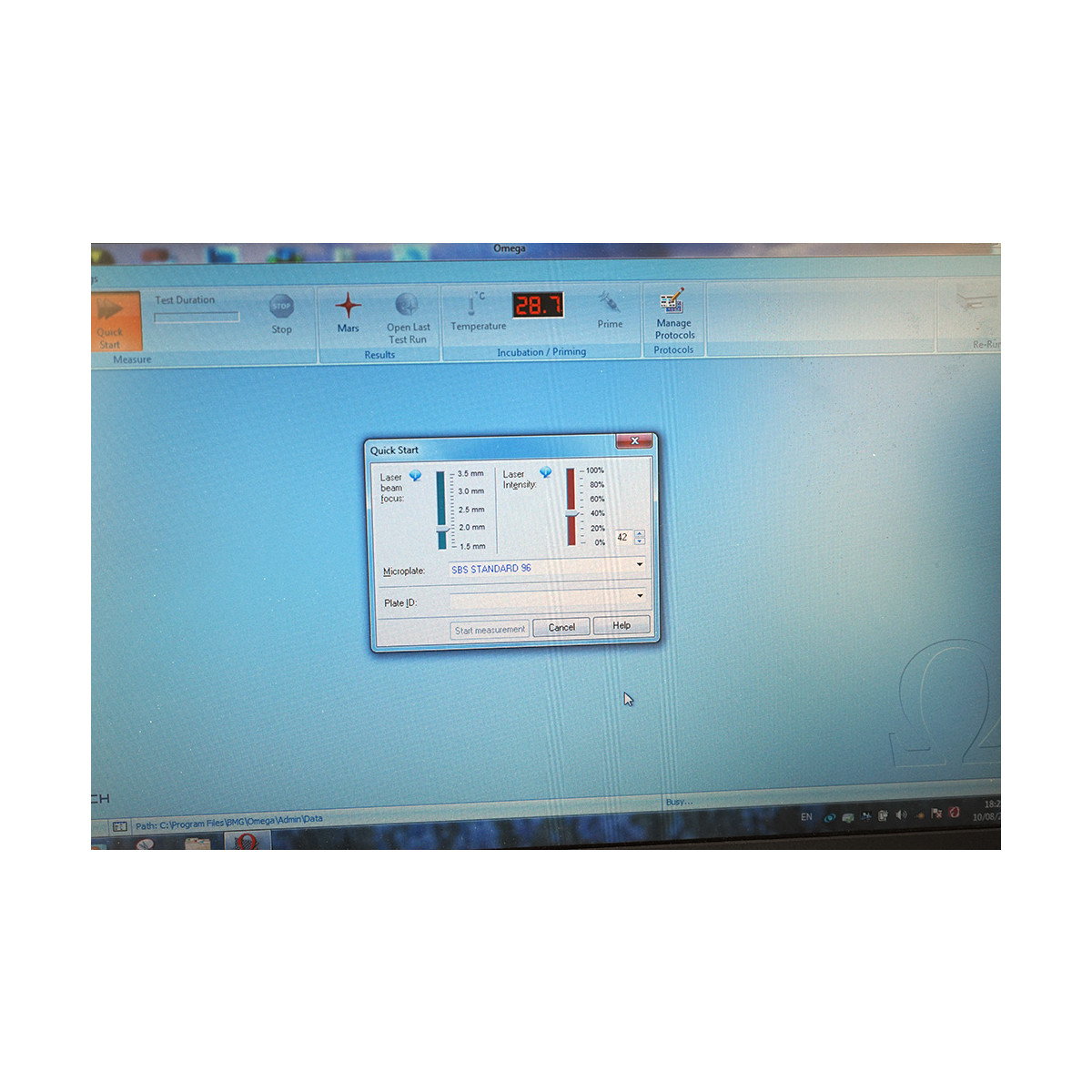 BMG NEPHELOstar Plus Laser-Based Turbidity Microplate Reader Co2 N2 G ...