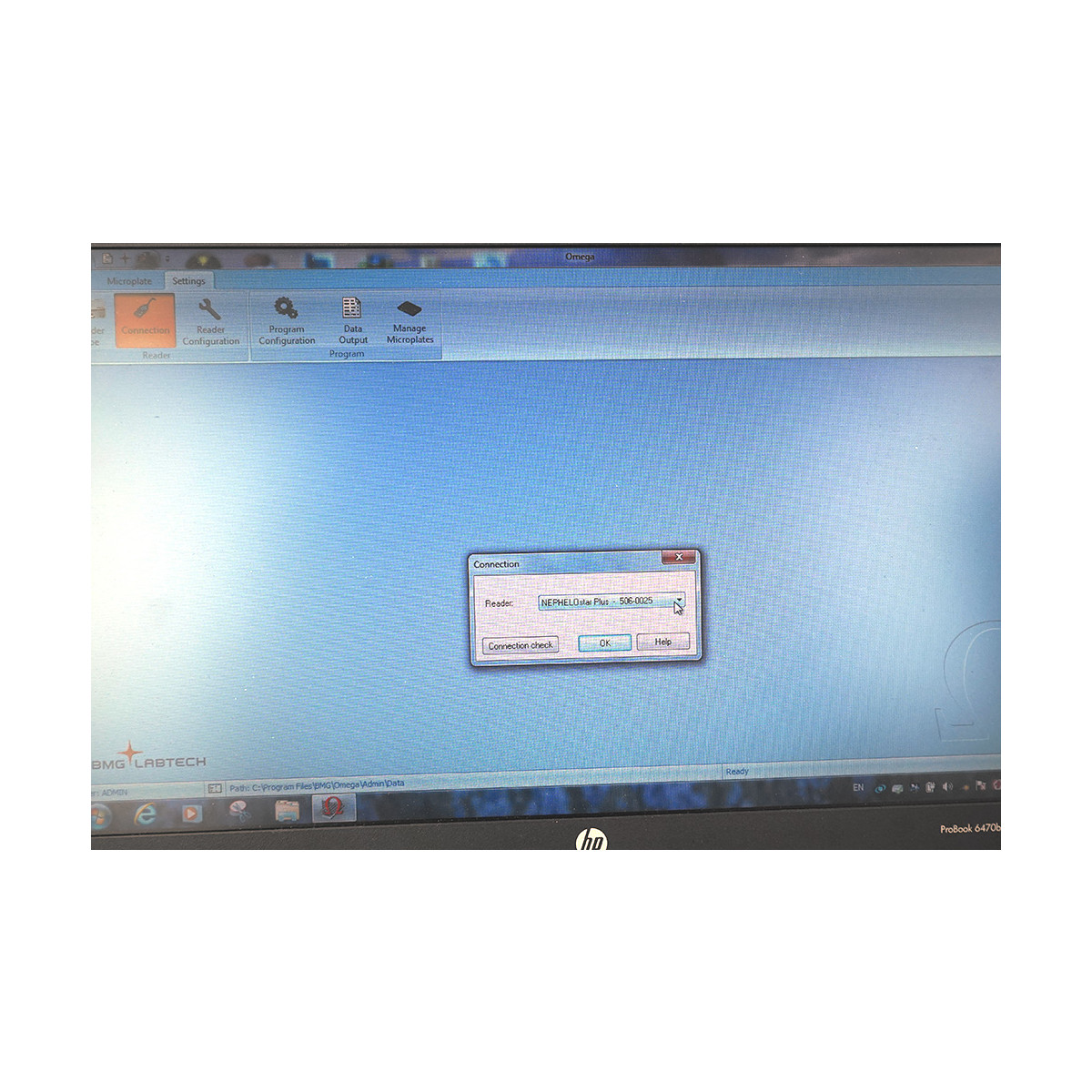 BMG NEPHELOstar Plus Laser-Based Turbidity Microplate Reader Co2 N2 G ...