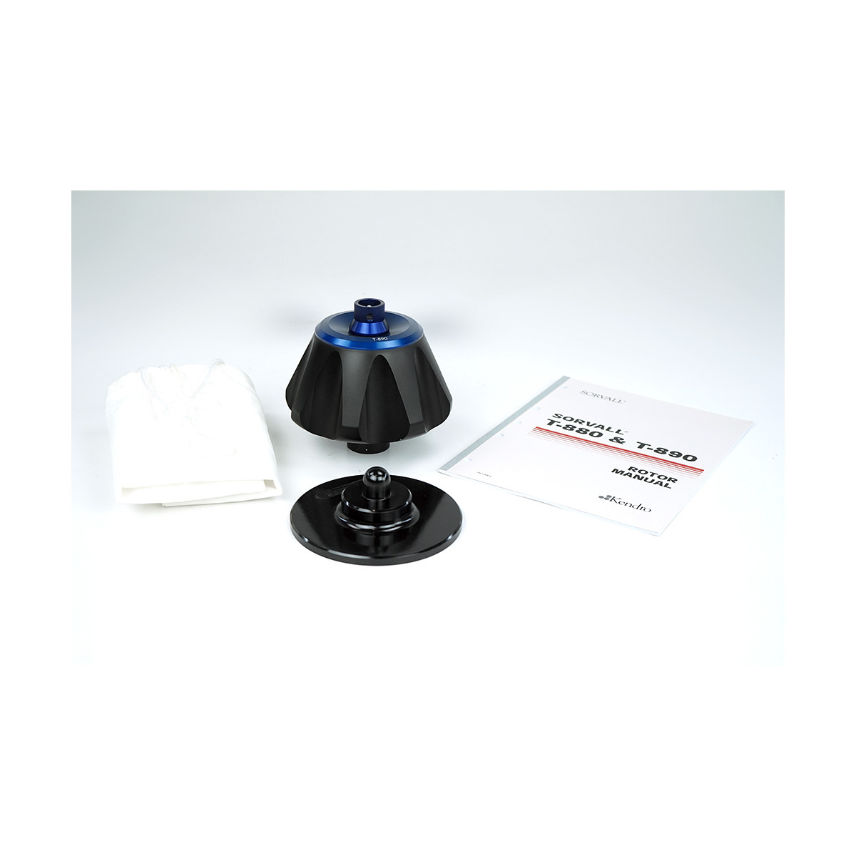 NEW! Thermo Scientific T-890 Fixed Angle Festwinkel Rotor 8 x 12.5 ml ...
