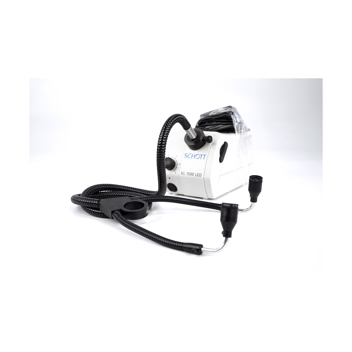 Schott KL 1500 LED Kaltlichtquelle Cold Light Source + Base Stativ Mo ...