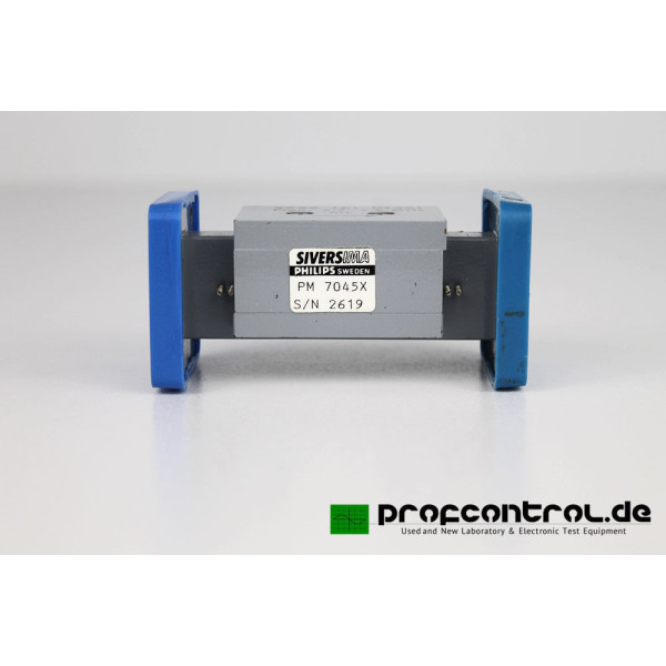 PHILIPS/ SIVERS LAB-IMA PM7045X Ferrite Isolator Waveguide 8.5-9.6GHz ...