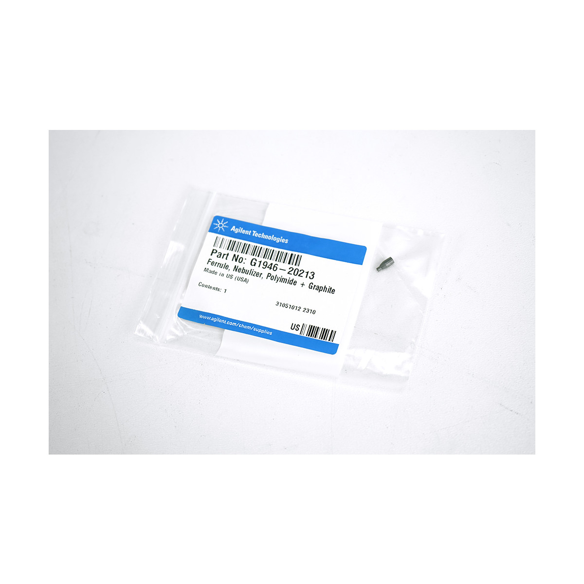 Agilent Ferrule, for nebulizer needle, graphite-filled polyimide, 0.3 ...