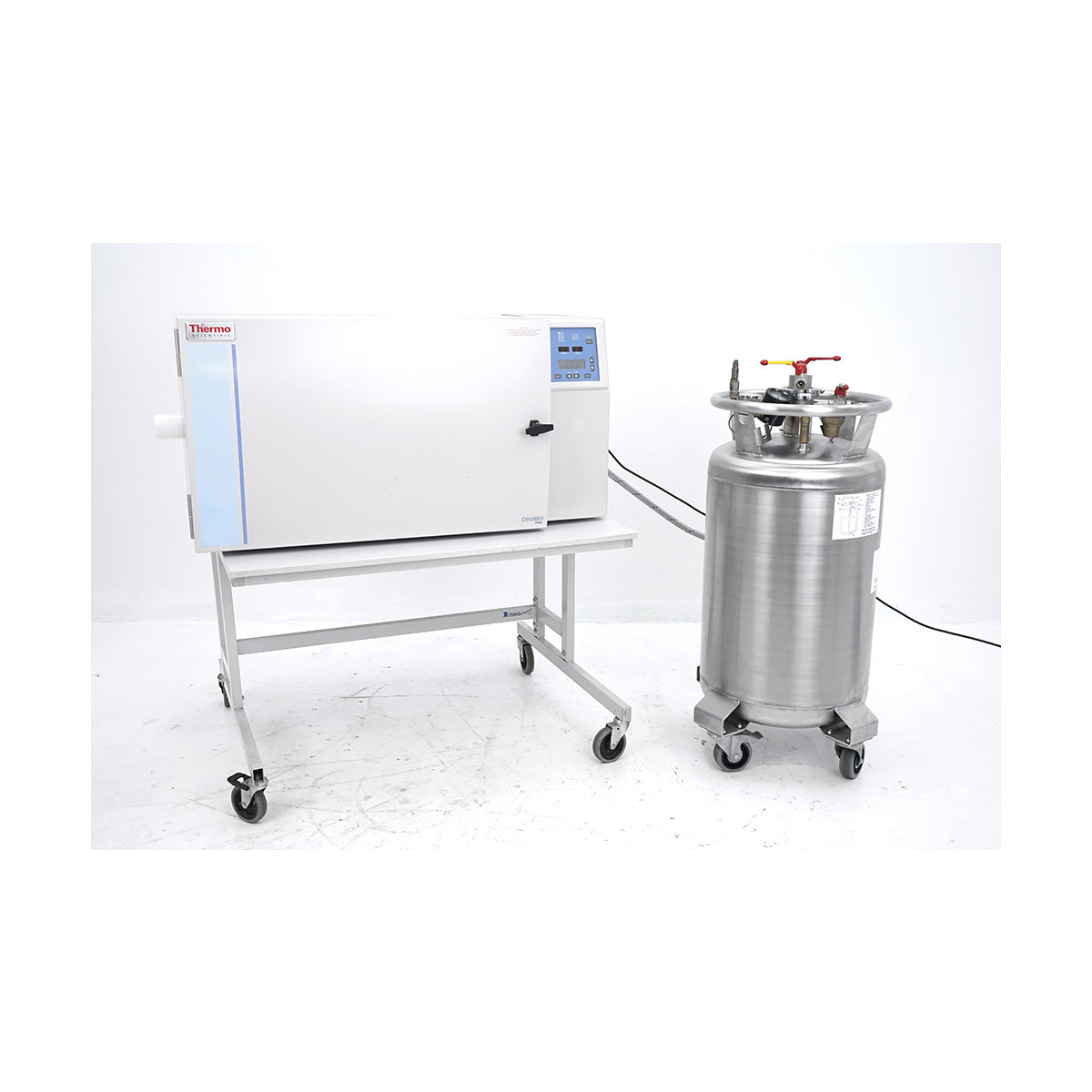 Thermo Scientific 7455 1.7 cfm Controlled Rate Freezer + LN2 Tank, 9. ...