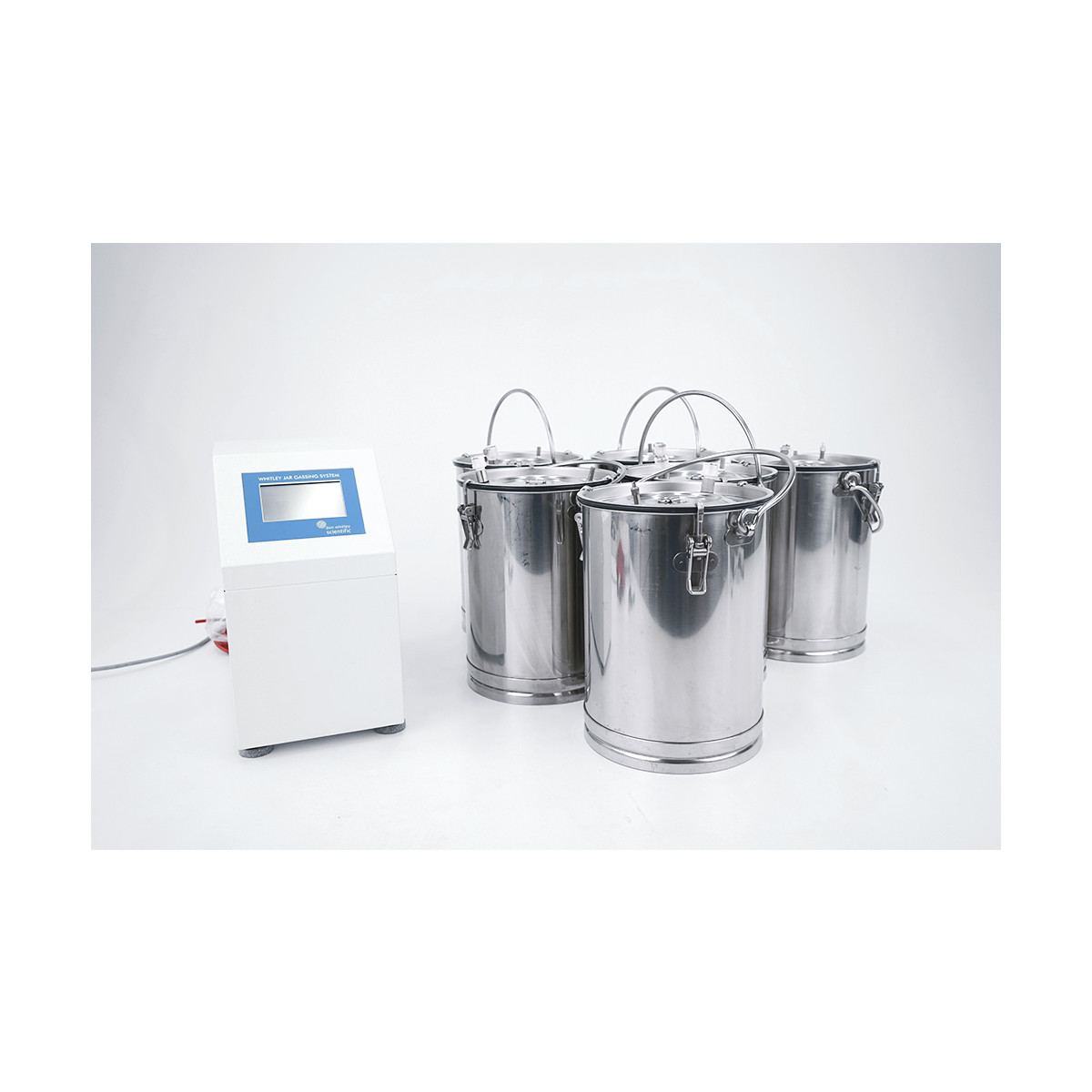 Don Whitley Jar Gassing System + 6x Anaerobic Jars 10L, 3.867,50