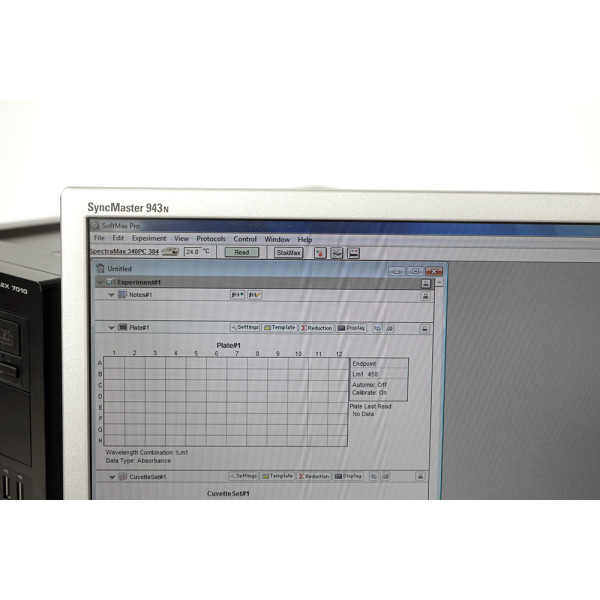 Molecular Devices SpectraMax 340PC 384 Microplate Reader + SoftMax Pr ...